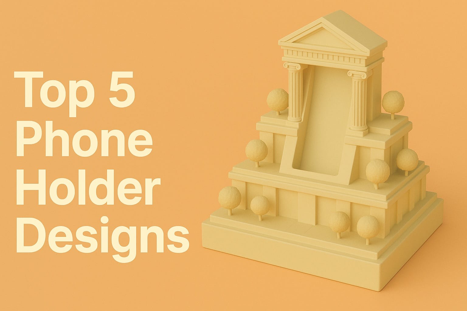Top 5 Prompts to Generate Stunning Phone Holder Designs with AI