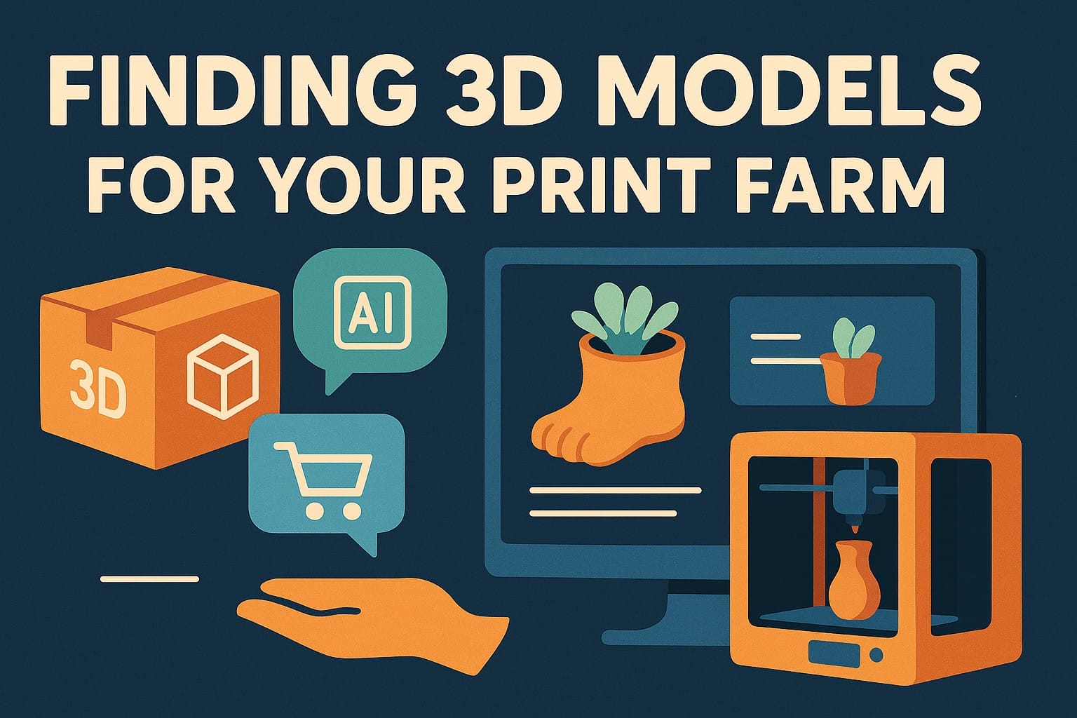 Finding 3D Models for Your Print Farm: How to Source, Sell, and Scale ...