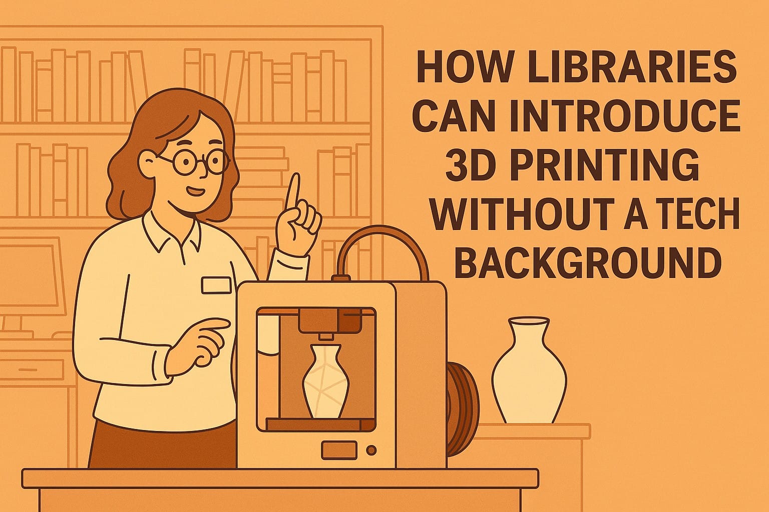 How Libraries Can Introduce 3D Printing Without a Tech Background