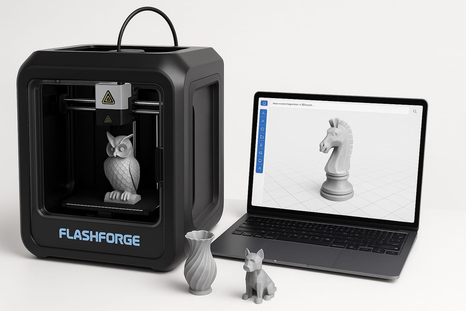 FlashForge Meets AI: Unlocking Smart 3D Model Generation with PrintPal
