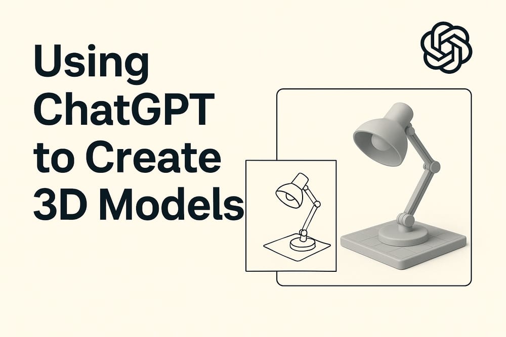 Using ChatGPT to Create 3D Models: Can AI Design Your Next CAD Project?