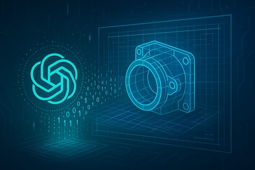 How to Use ChatGPT to Generate 3D Models and CAD Designs