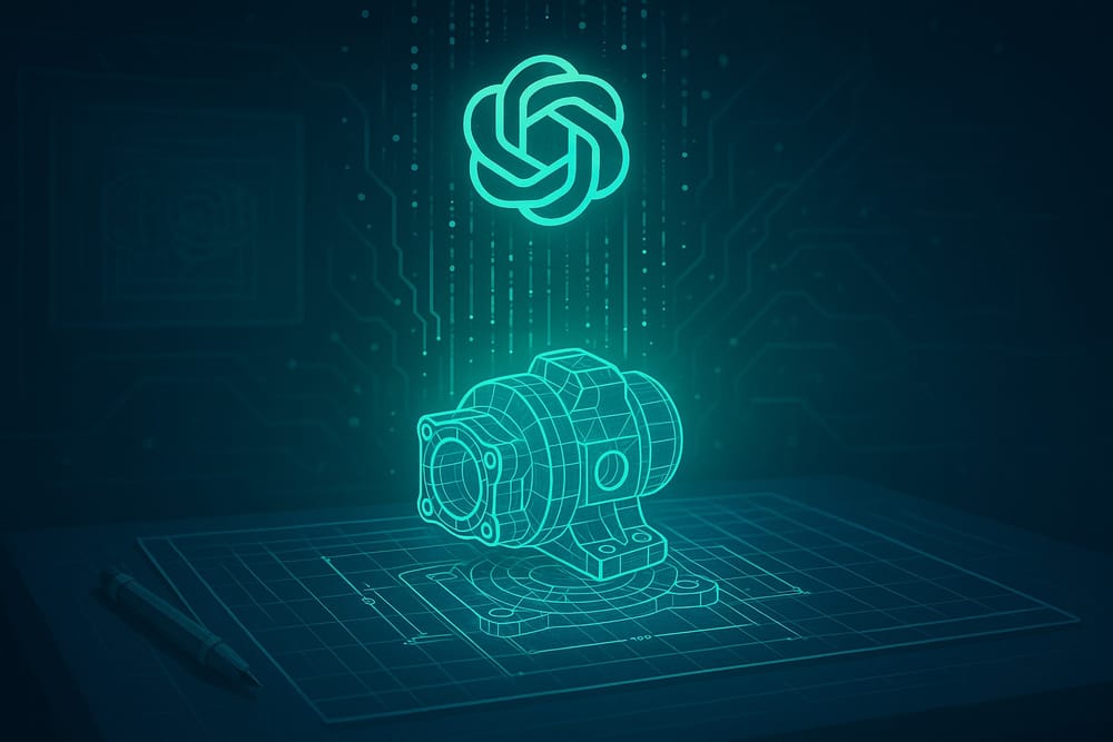 How to Use ChatGPT to Generate 3D Models and CAD Designs