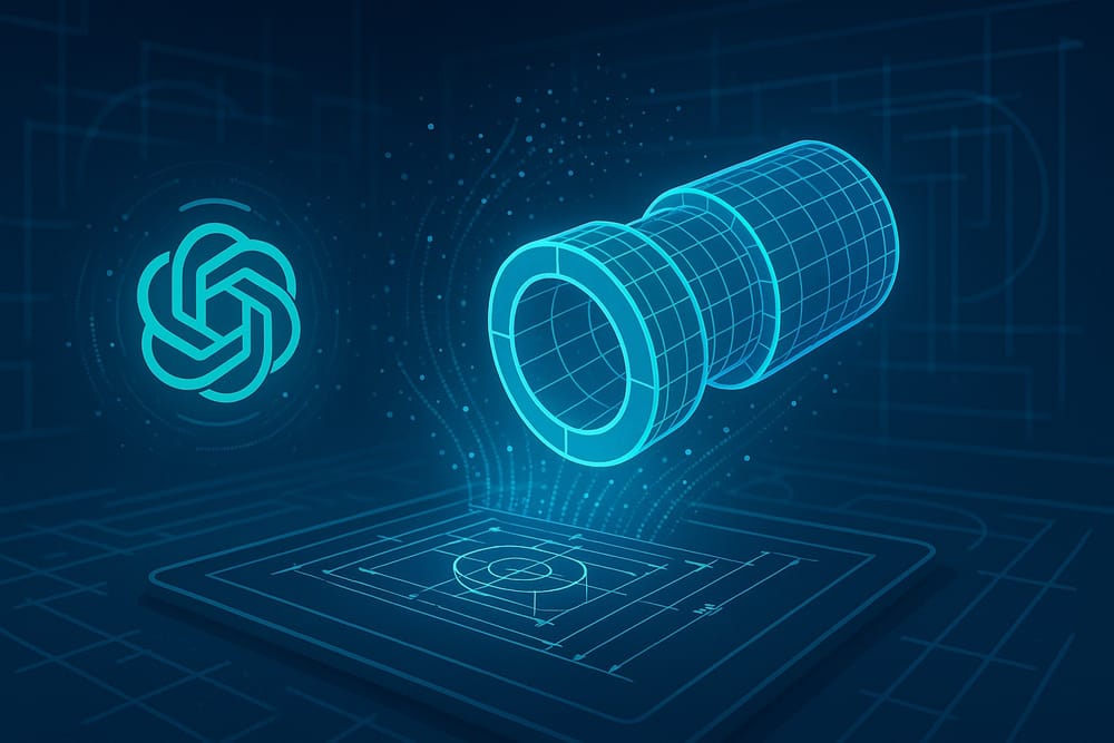 How to Use ChatGPT to Generate 3D Models and CAD Designs