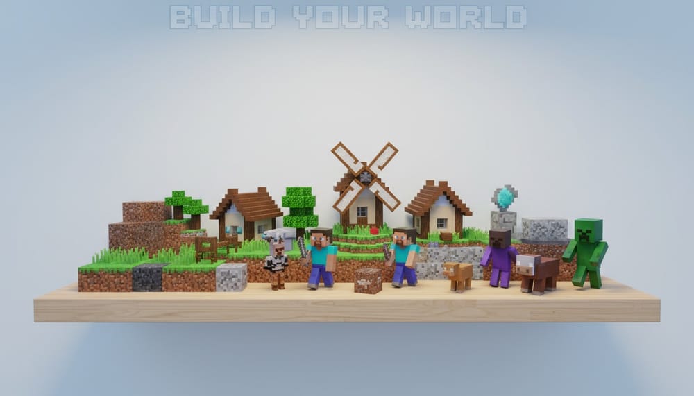 How to Create Custom Minecraft 3D Models and Prints: Complete Guide