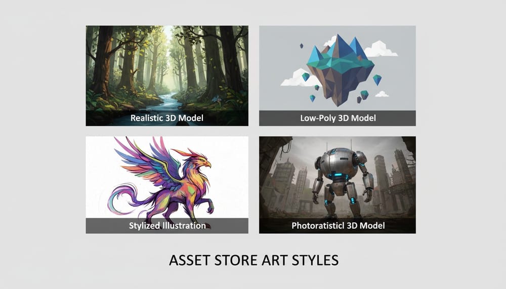 Top 7 Unity Asset Stores for Free 3D Models and Custom Generation