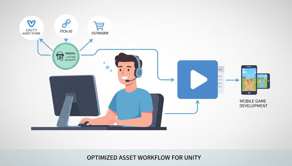 Top 7 Unity Asset Stores for Free 3D Models and Custom Generation
