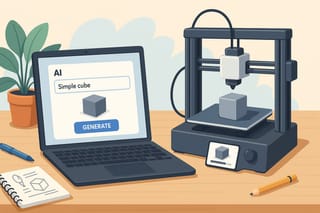 A Beginner’s Guide to 3D Design and Printing With AI-Powered Tools