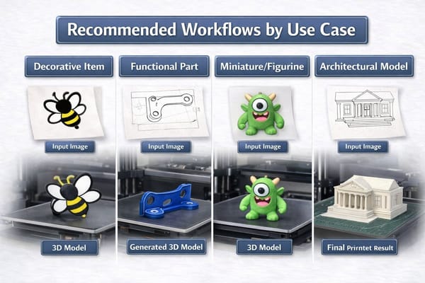 The Complete Guide to Image to 3D Model Generation for 3D Printing