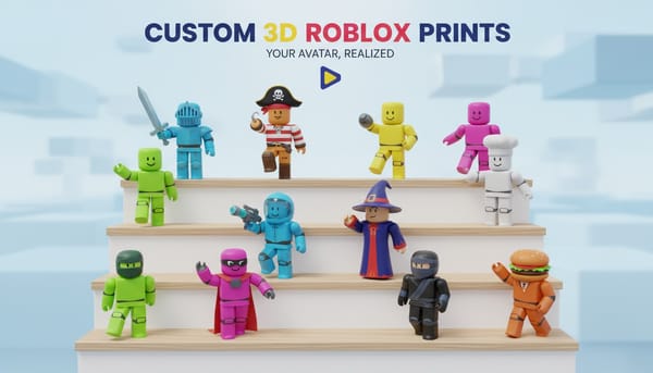 Create Custom Roblox 3D Models and 3D Print Your Avatar