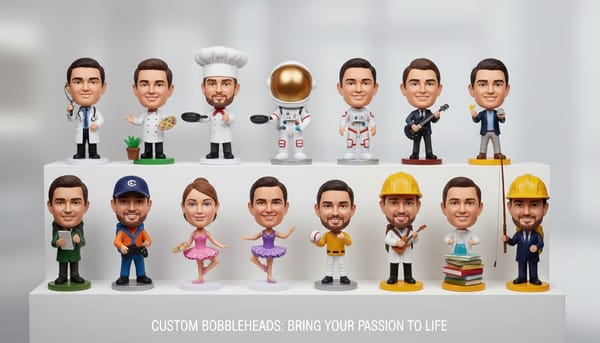 How to Make a Bobblehead of Yourself: Design and 3D Print Custom ...