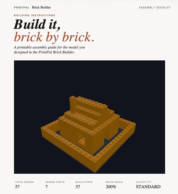 Design and 3D Print Your Own LEGO-Compatible Bricks